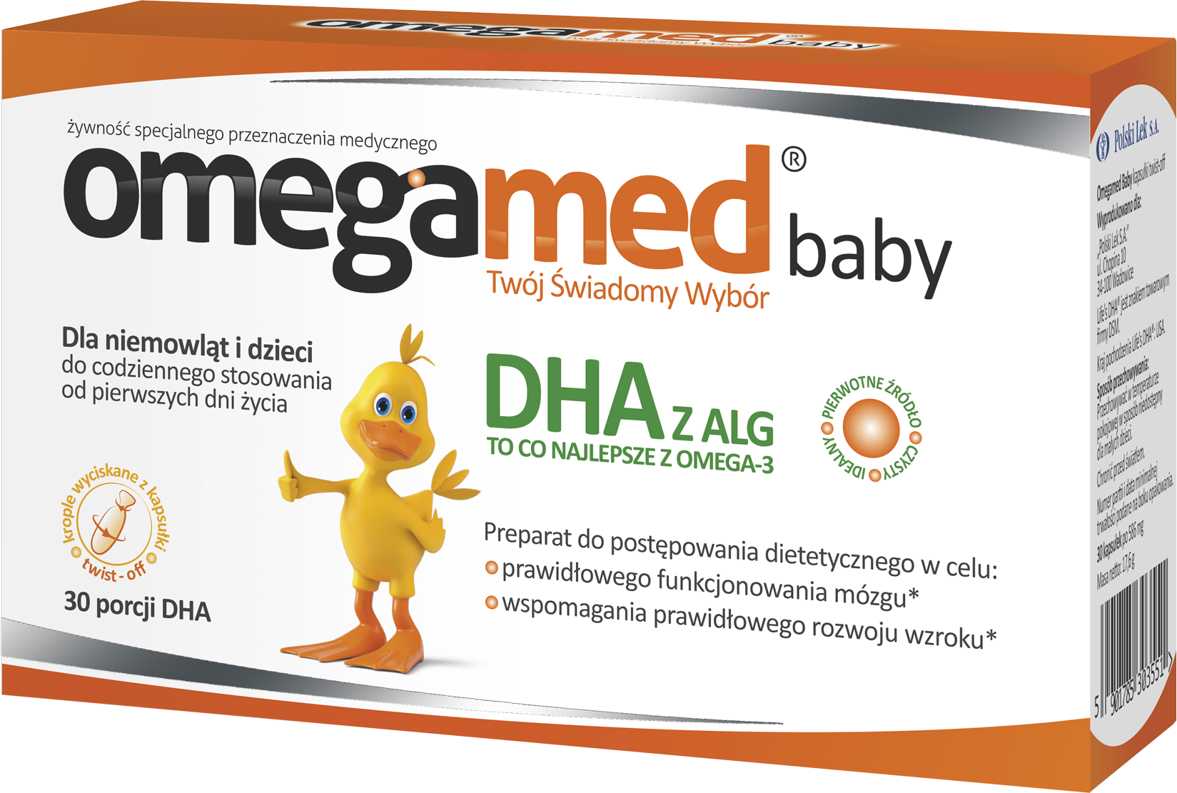Omegamed baby twist off capsules » Polski Lek S.A.